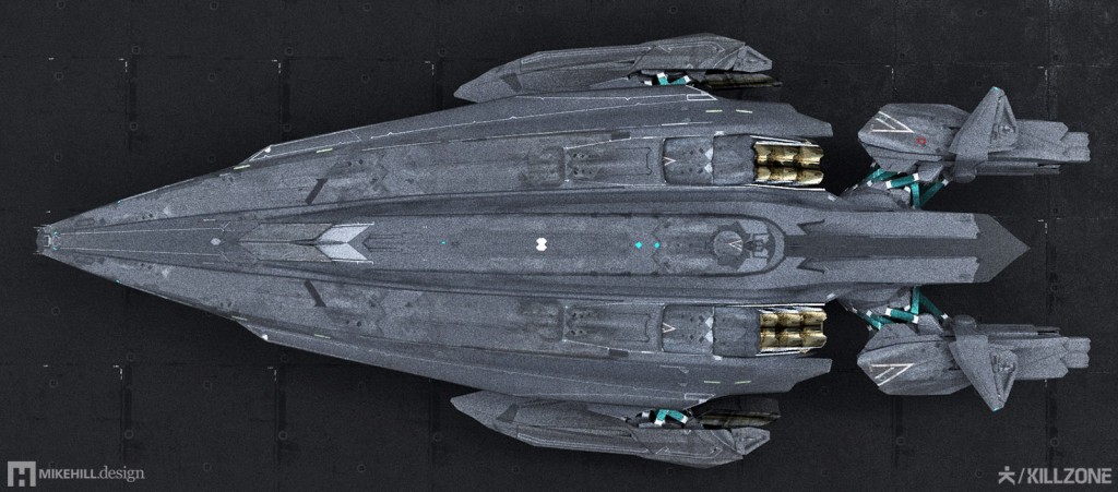 Designing the Shadow Marshal Stealth Ship – Mike Hill Design